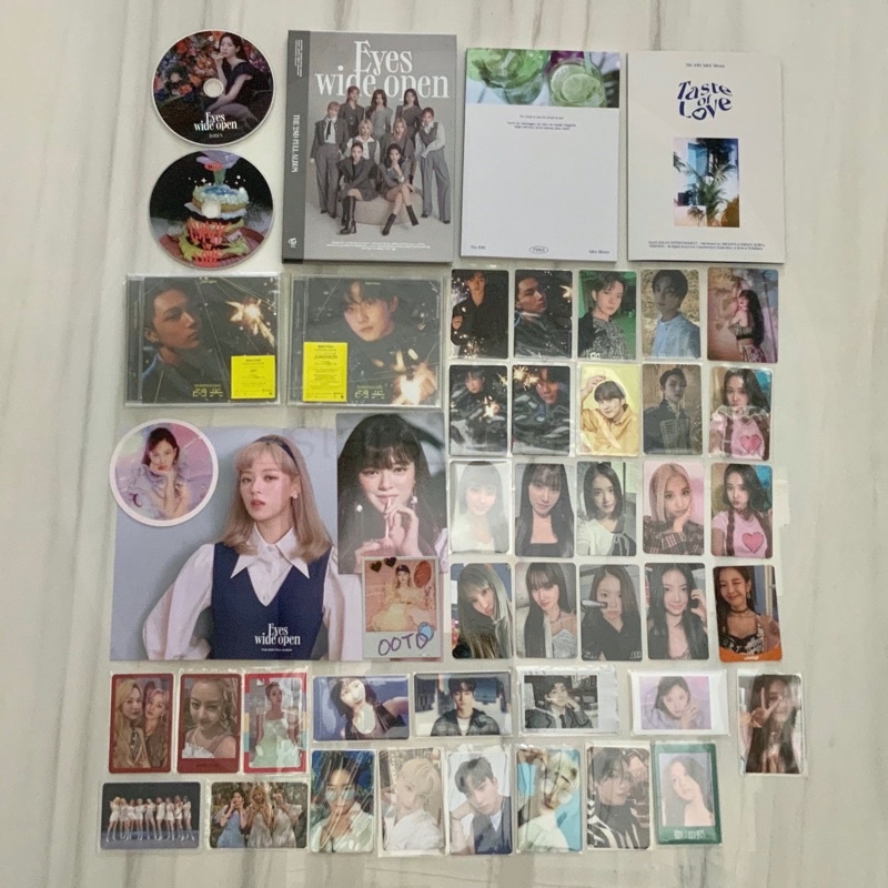 Jual TWICE STAYC ENHYPEN The Boyz ITZY Lia Photocard Official Eyes Wide Open Taste Of Love EWO ...