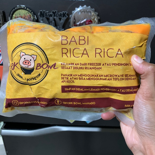 Jual BABI RICA KHAS MANADO (Vacuum, Matang, Frozen) Indonesia|Shopee Indonesia