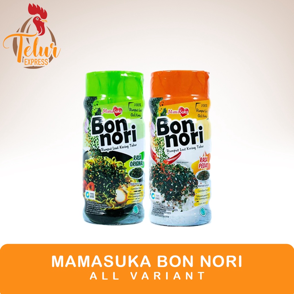 Jual MAMASUKA BON NORI SPICY RUMPUT LAUT 30GR | Shopee Indonesia