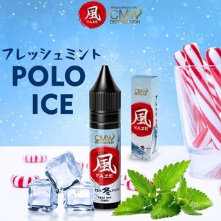 Jual Kaze Salt Nic Winter Fuyu 15ml 35mg Cukai 2022 Polo Ice Spearmint ...