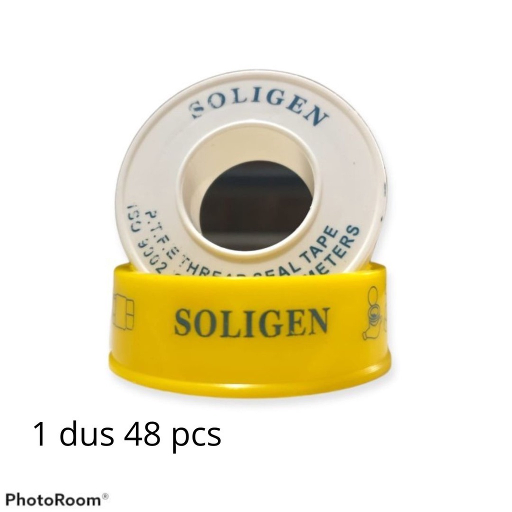 Jual TERMURAH SEAL TAPE PIPA / SEAL TAPE SOLIGEN / SELOTIP PIPA PVC ...