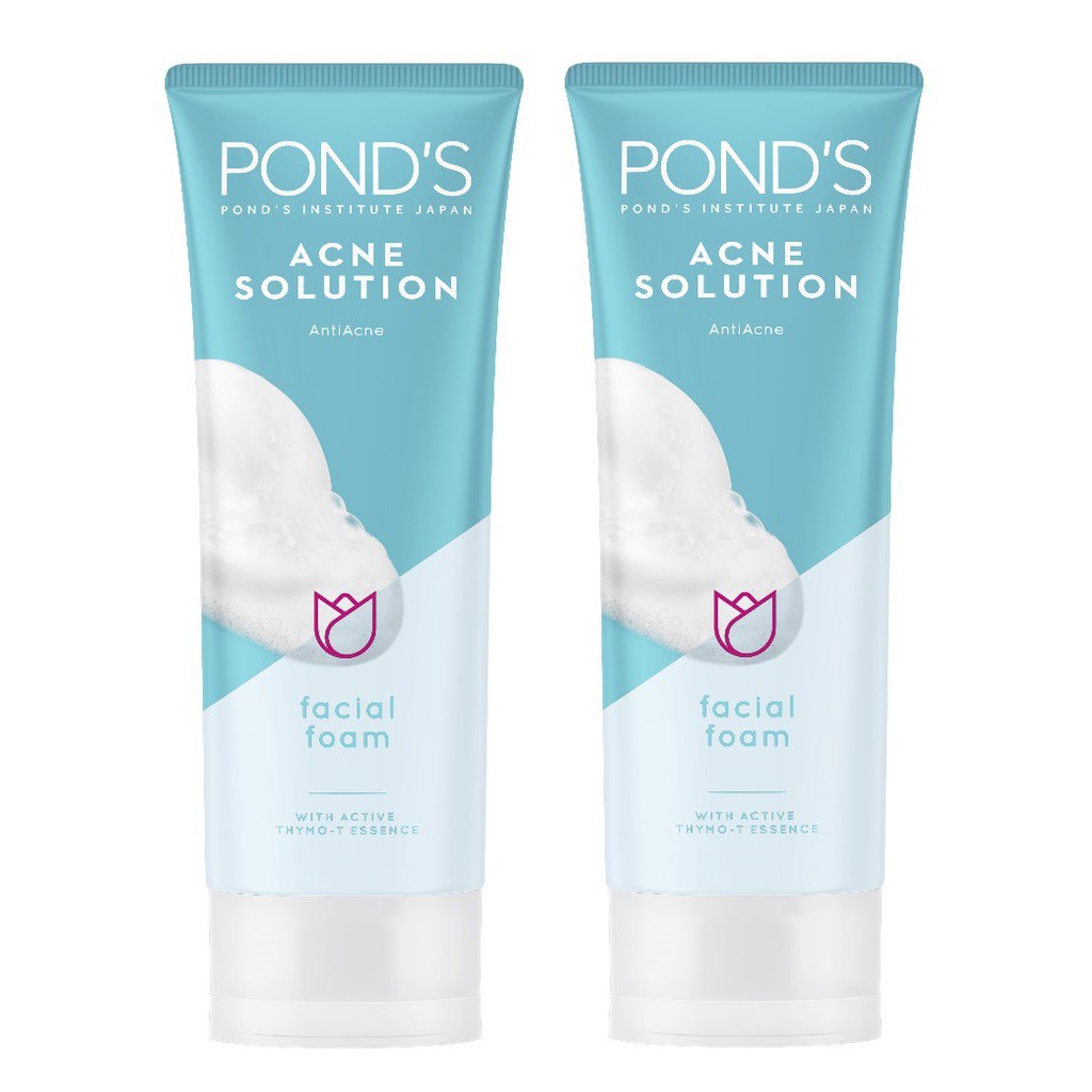 Jual PONDS ACNE SOLUTION FACIAL FOAM | Shopee Indonesia