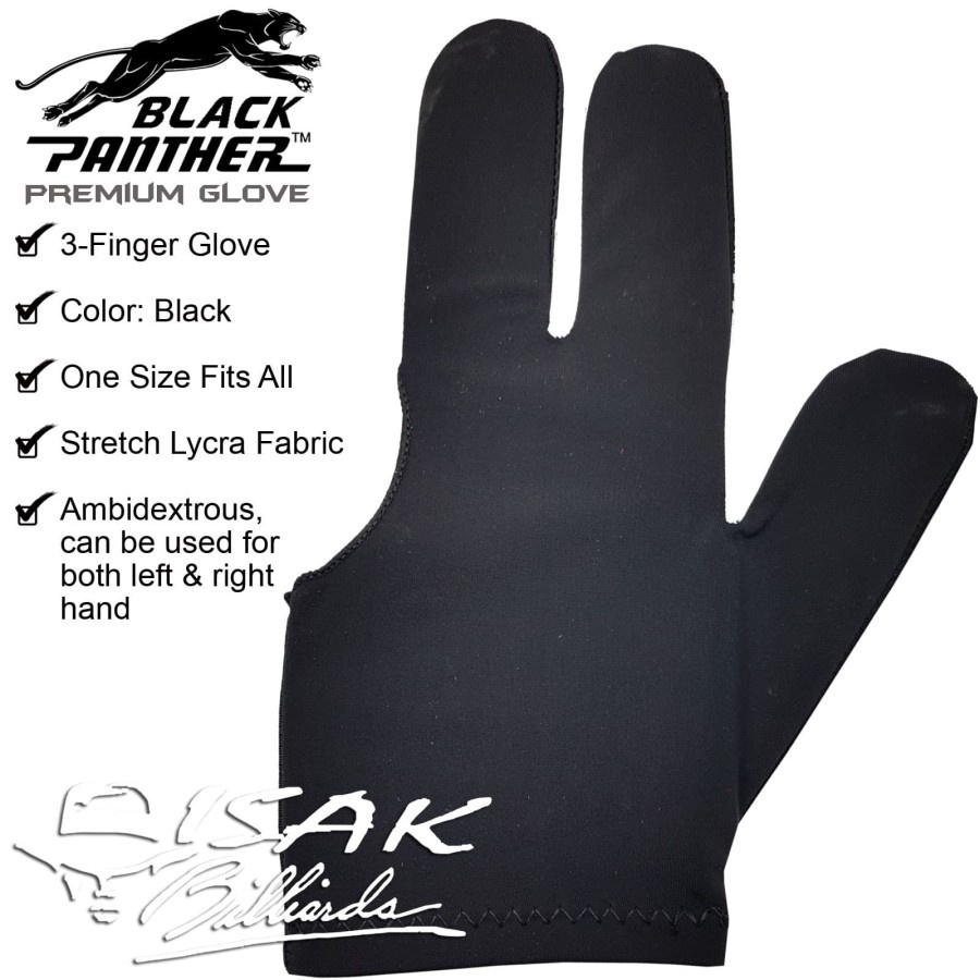 Jual Black Glove - Premium Billiard Gloves - Sarung Tangan Biliar Hitam ...