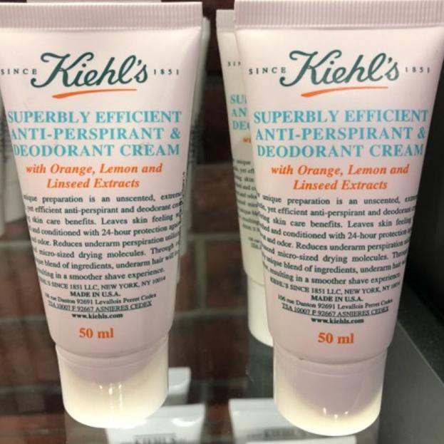 Jual Yc2> Kiehls superbly efficient anti perspirant deodorant cream 50 ...