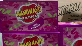 Jual Permen Nano Nano Rasa Anggur Kemasan 1 box isi 30 bungkus ...