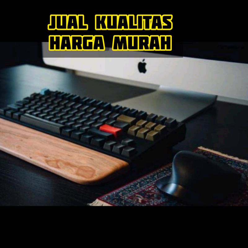 Jual Wrist Rest Kayu Stand Keyboard Holder Keyboard | Shopee Indonesia