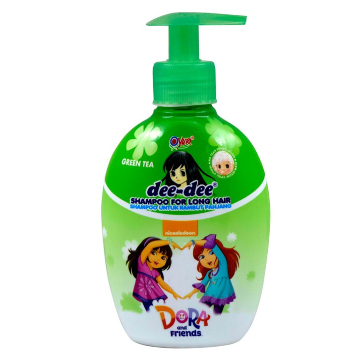 Jual Dee-Dee Shampoo Long Hair Pump - Dora & Friends - Green Tea 200 ml ...