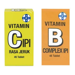 Jual Vitamin C isi 45&90 tablet dan B complex IPI | Shopee Indonesia