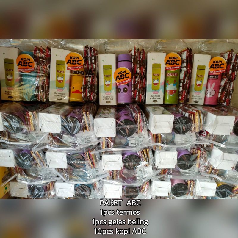 Jual paket botol minum free kopi abc. | Shopee Indonesia