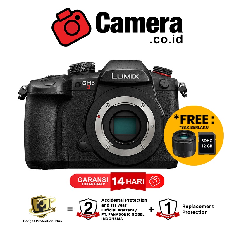 Jual PANASONIC Lumix DC-GH5 II Body Mirrorless Camera | Shopee Indonesia