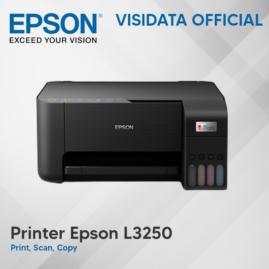 Jual Printer Epson EcoTank L3250 A4 All in One Ink - Print Scan Copy | Shopee Indonesia