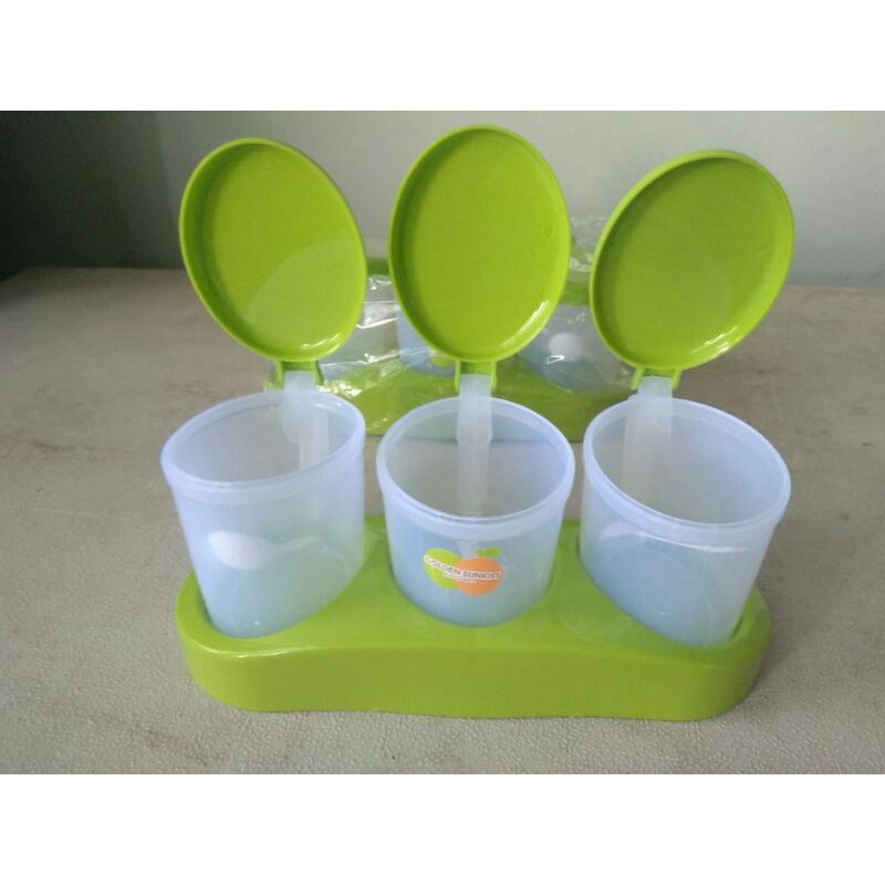Jual Tempat Garam Merica / Tempat Bumbu Dapur Golden Sunkist | Shopee ...