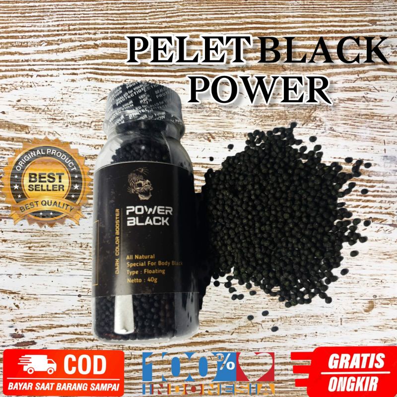 Jual pelet black power original premium/pelet hitam/pelet chana ...