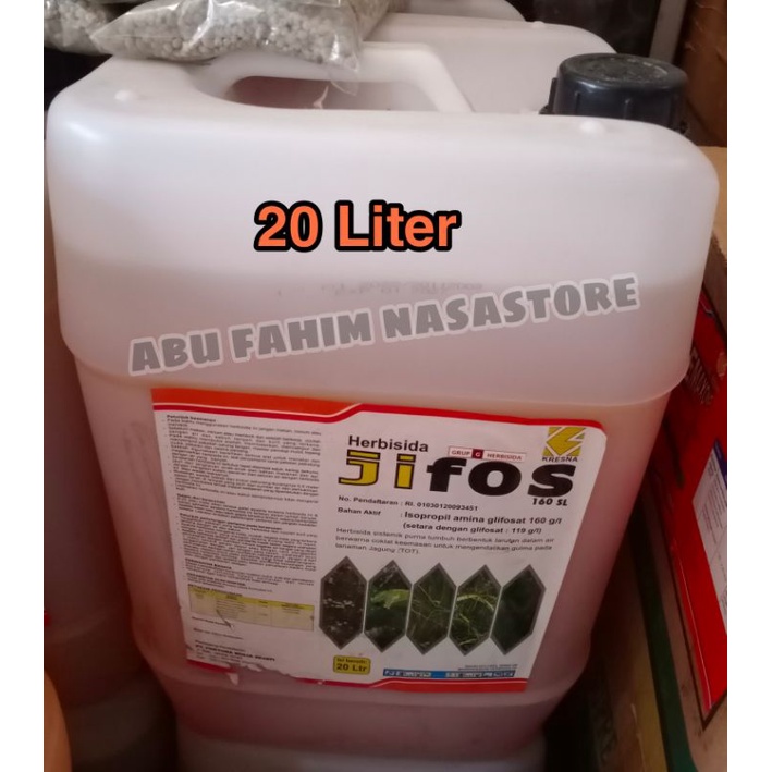 Jual HERBISIDA RACUN RUMPUT JIPOS 160 SL 20 LITER / RACUN RUMPUT ALANG ...