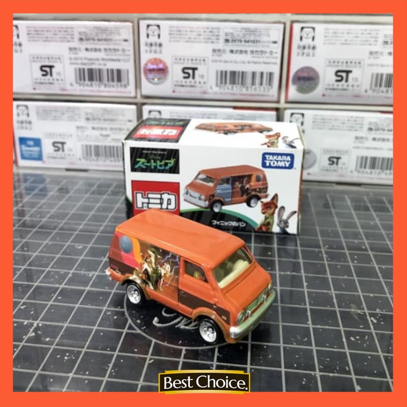 Jual Tomica Disney Finnick Van Car Zootopia | Shopee Indonesia