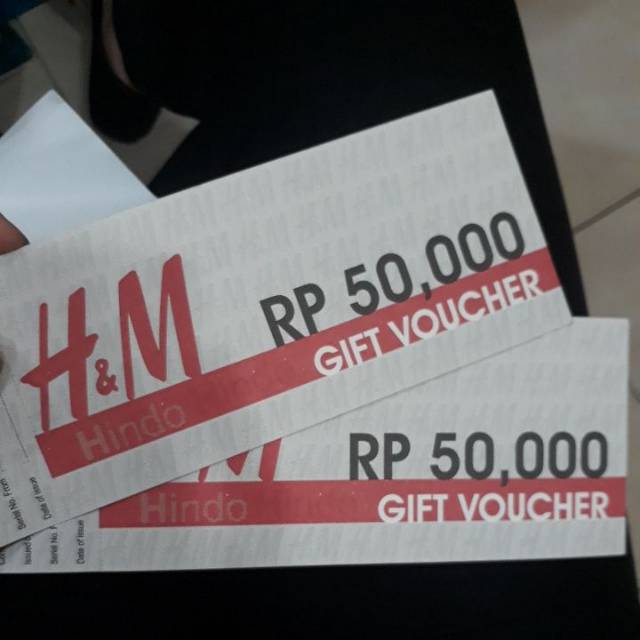Voucher h&m senilai 100 RB ( 2 Lembar @ 50.000 ) | Shopee Indonesia