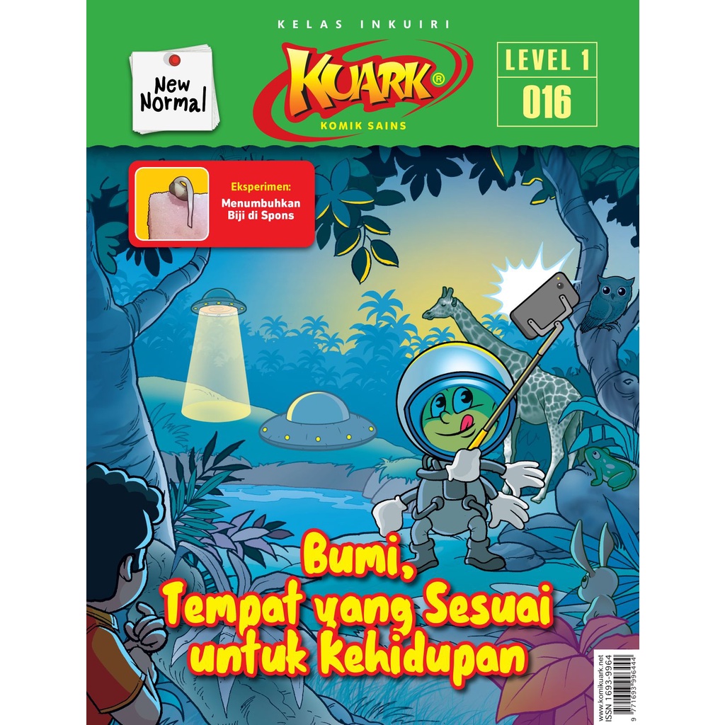 Jual KUARK Komik Sains Level I Nomor 016 New Normal - Materi OSK 2022 | Shopee Indonesia