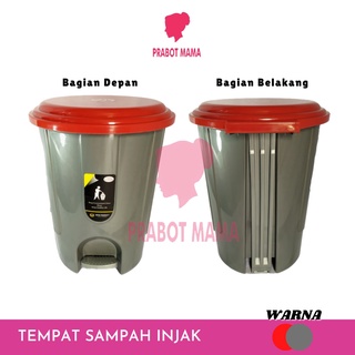 Jual Tempat Sampah injak Bulat -MKW/ Tempat Sampah Besar / Tempat Sampah Abu-Abu / Tempat Sampah ...