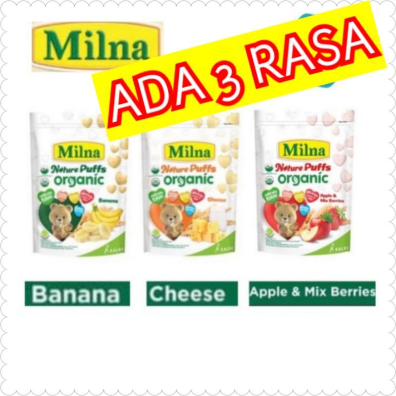 Jual Milna puff spt promina puff / cerelac puff / gerber | Shopee Indonesia