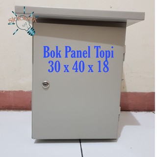 Box panel kwh 30x40 outdoor 30x40x20 40x30 40x30x20 30 x 40 topi kaca ...