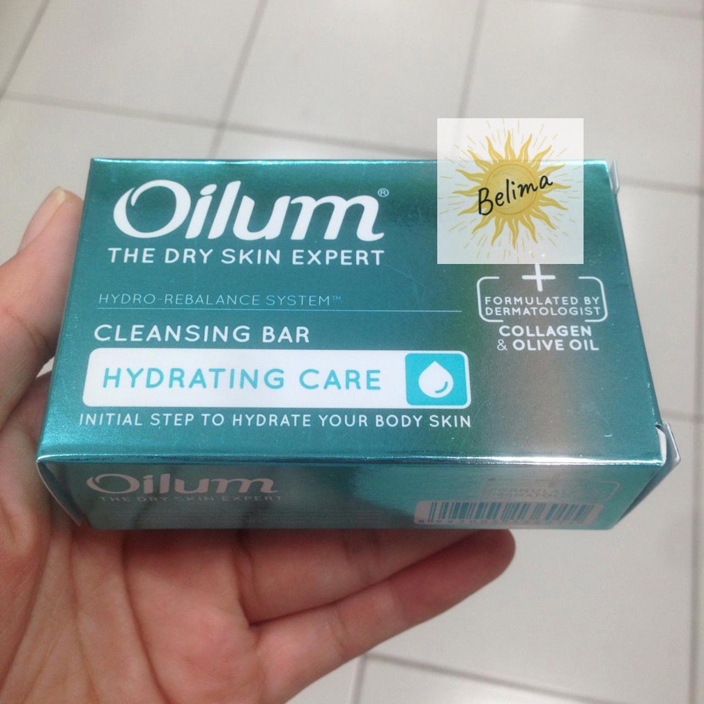 Jual Oilum (Sabun Collagen) Hydrating Care Cleansing Bar 85 gr | Shopee ...