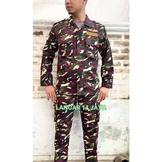 Jual Baju Banser Seragam Pdl Banser Doreng Nasional Atribut Banser ...