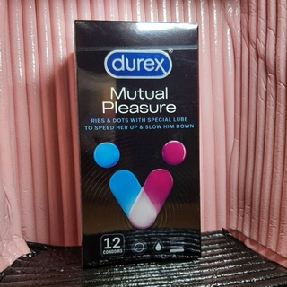 Jual Kondom Durex Mutual Pleasure Box 12 pcs Tekstur Garis & Gerigi 12s ...