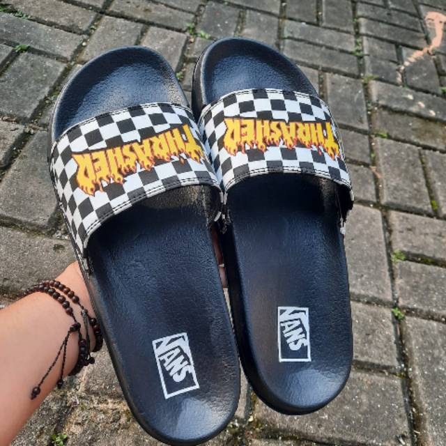 SANDAL SLIP ON VANS THRASHER / SENDAL SLOP VANS THRASHER / SANDAL VANS ...