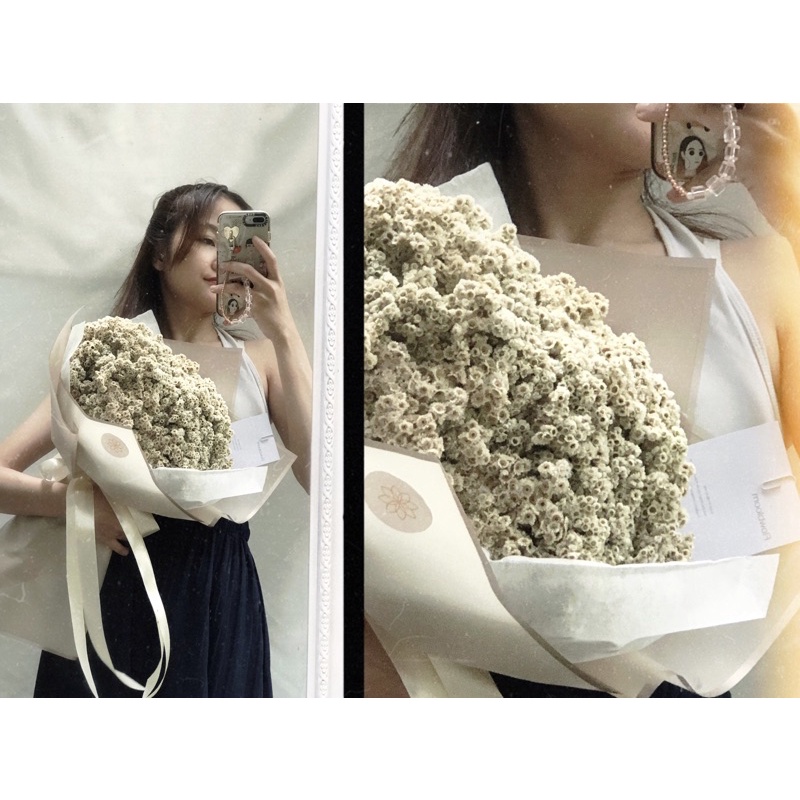 Jual Bouquet Edelweiss Flower Everlasting Bunga Selamanya Awet Buket ...