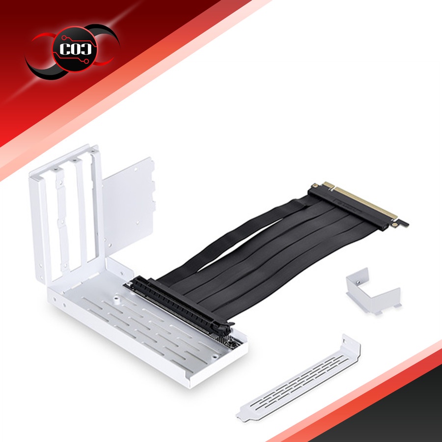 Jual LIAN LI O11DE-1W Vertical GPU Kit for O11D EVO - White with PCIE 4 ...