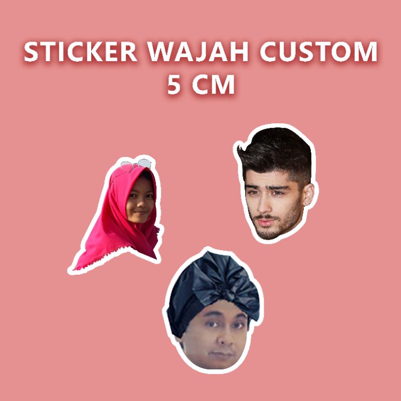 Jual Sticker Wajah Custom | Shopee Indonesia