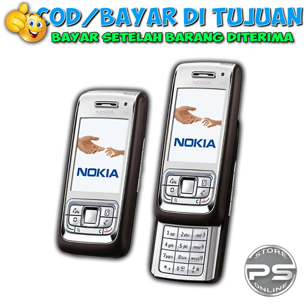 Jual HP Nokia E65 Sliding - HP Jadul - HP sliding / geser - HP Sliding dengan aplikasi lengkap ...