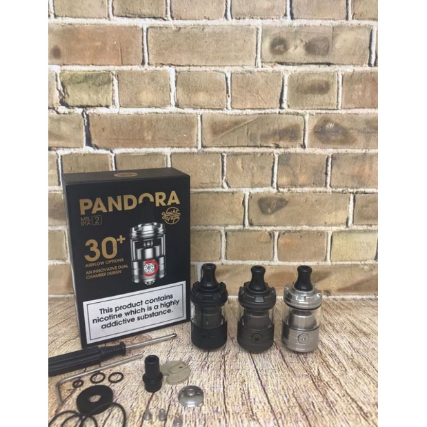 Jual Pandora V2 RTA MTL By Yachtvape | Shopee Indonesia