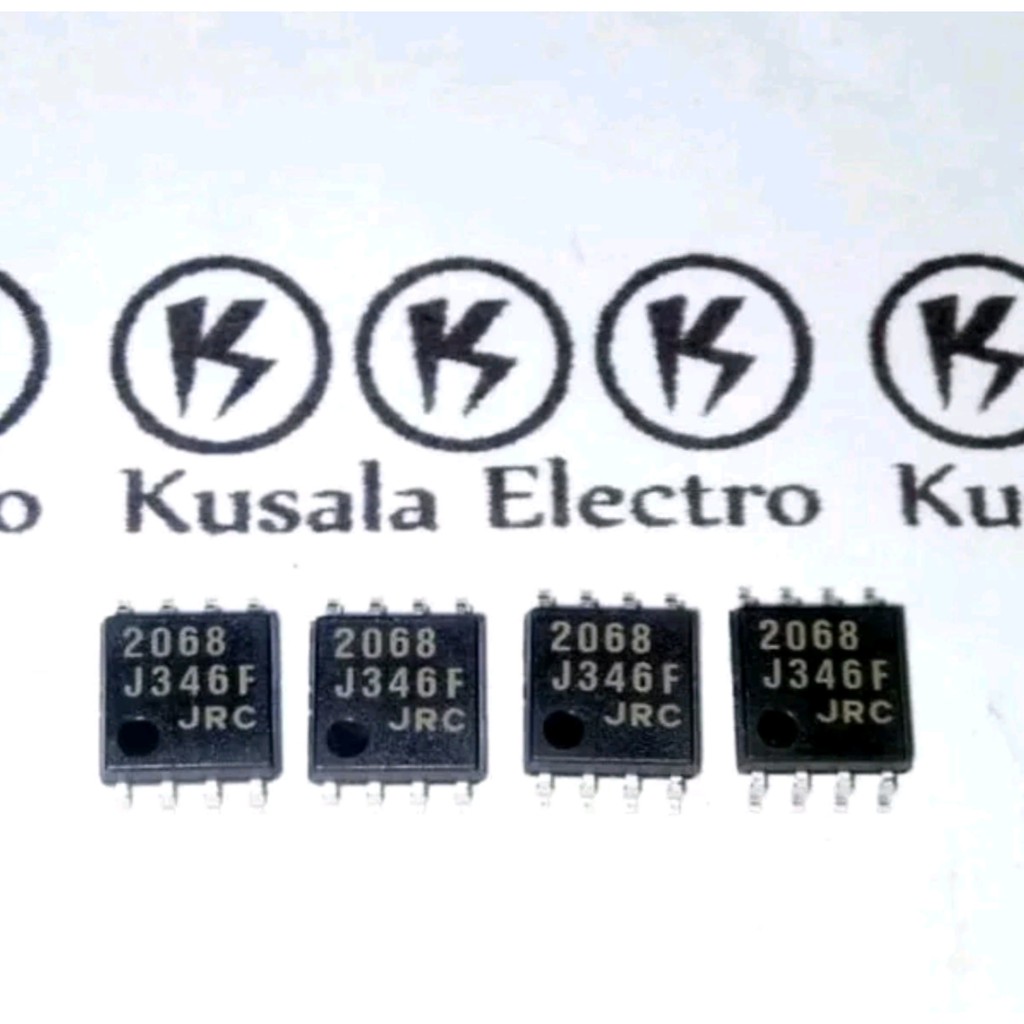 Jual IC JRC2068 SMD - 2068 SMD - NJM2068 | Shopee Indonesia