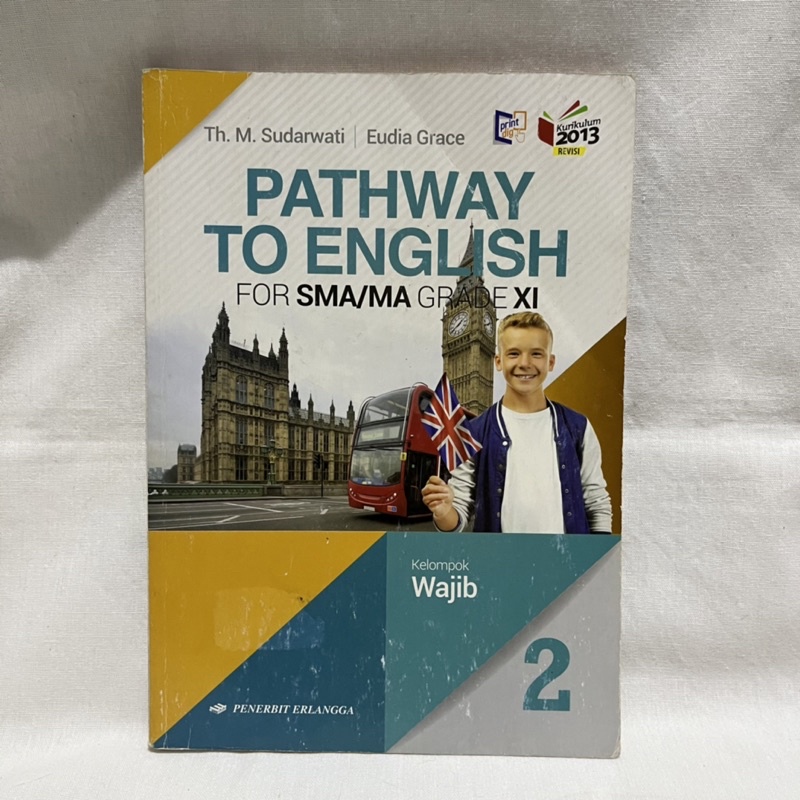 Jual Buku Pathway to English Wajib Penerbit Erlangga Kelas XI 11 2 | Shopee Indonesia