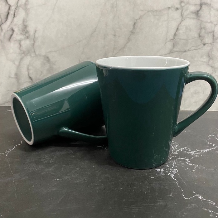 Jual Mug Keramik Gelas Minum MG-10 AAO Two tone G3302C (2pcs) | Shopee ...