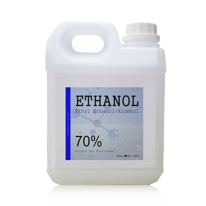 Jual Ethanol Pure - Alkohol 70% @1 Liter | Hospital Grade | Shopee ...