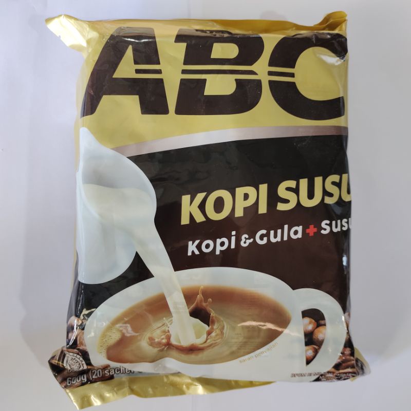 Jual Kopi ABC Kopi Susu 30gr isi 20 | Shopee Indonesia