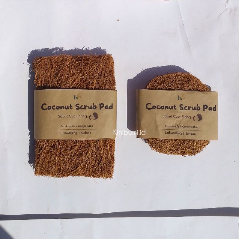 Jual Spons Cuci Piring Serabut Sabut Kelapa Sikat Spons Piring Zero ...