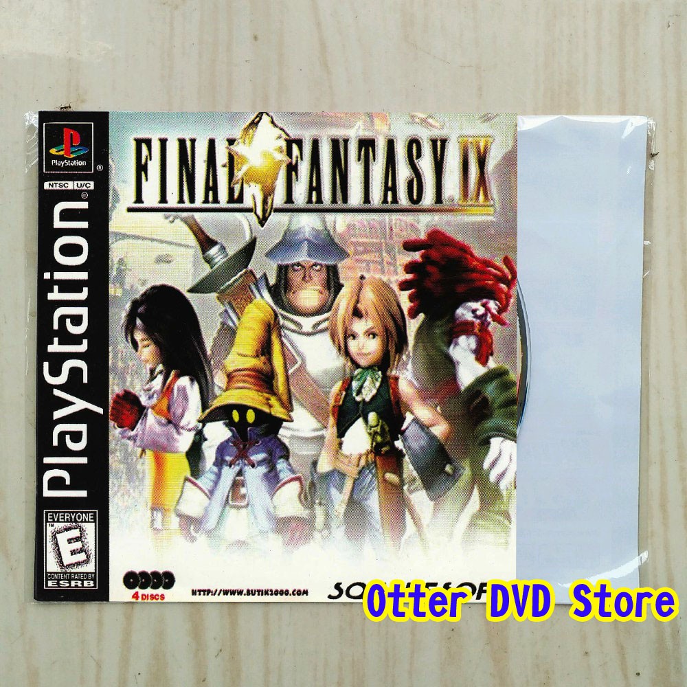 Jual Kaset CD Game Ps1 Ps 1 Final Fantasy 9 Final Fantasy IX ( 4 Disc ) | Shopee Indonesia