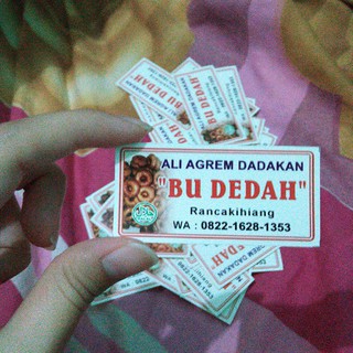 Jual Stiker Label Produk Custom Desain Suka-suka | Shopee Indonesia