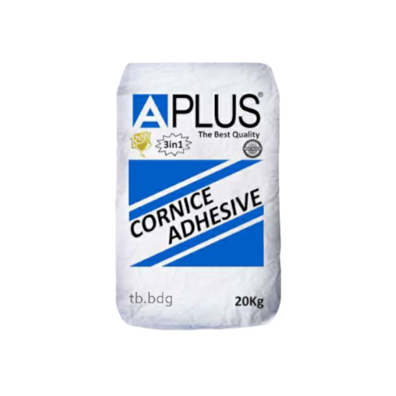 Jual Kumpon/Compound Cornice Aplus - 20 Kg / Dempul Gipsum Gypsum | Shopee Indonesia