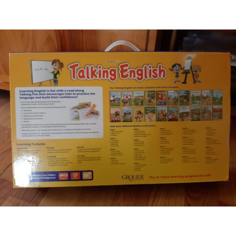 Jual Talking English Grolier Second Buku Belajar Bahasa Inggris Buku ...