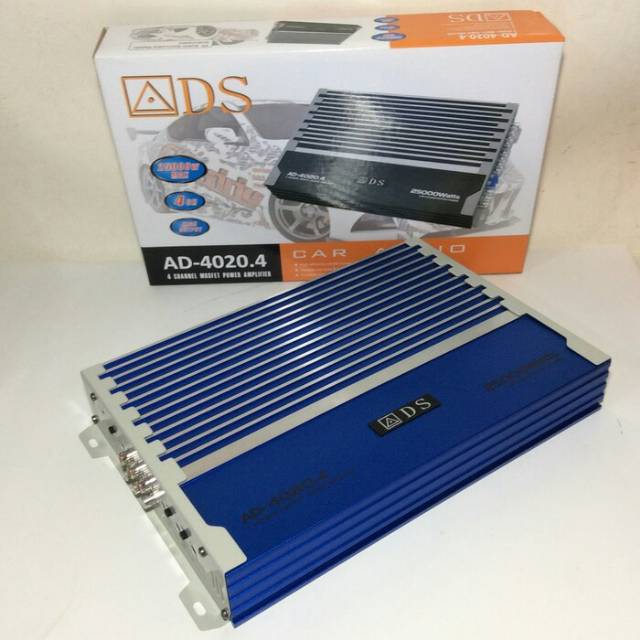 Jual Power Amplifier ADS AD 4020. 4 CHANNEL MOSFET | Shopee Indonesia