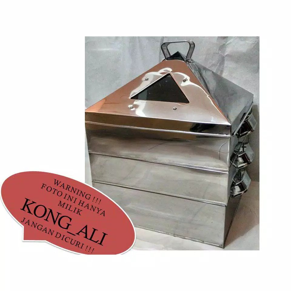 Jual DISKON PANCI KLAKAT 50 CM 2 SARANGAN 3 SUSUN KUKUSAN STEAMER BULAT ...