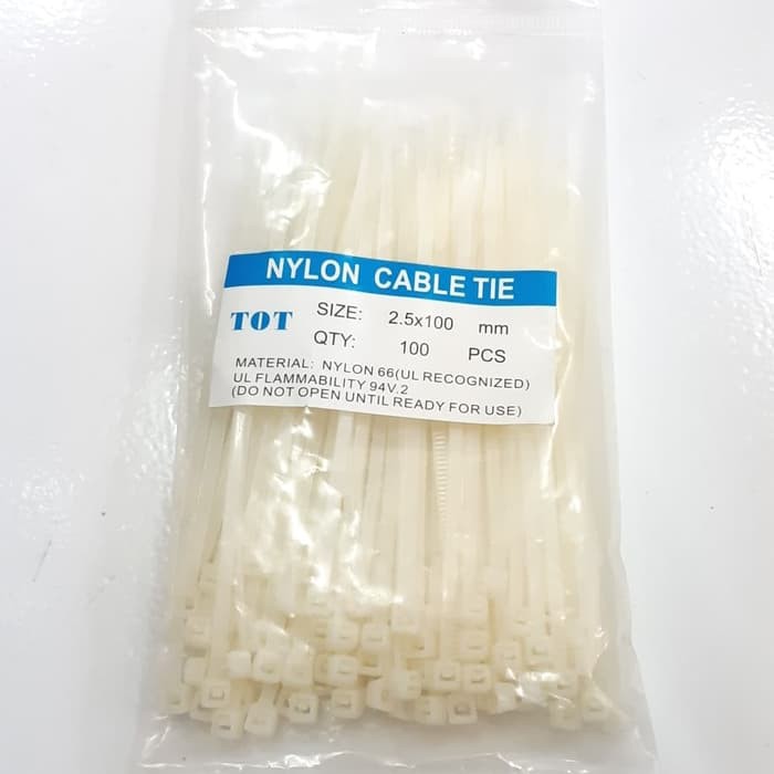 Jual Kabel Tis / Kabel Ties / Pengikat Kabel 10cm | Shopee Indonesia