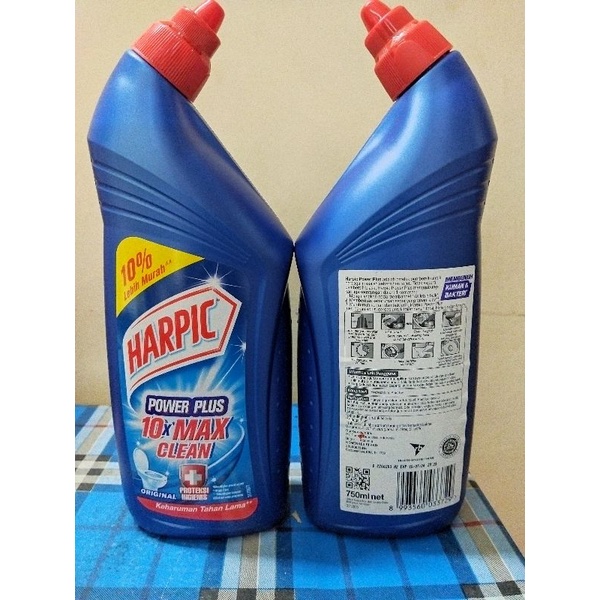 Jual Harpic power plus10x max clean 750ml | Shopee Indonesia