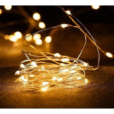 Jual Lampu LED Kawat Warm White Lampu 3/5/10 meter,Lampu kawat fairy ...