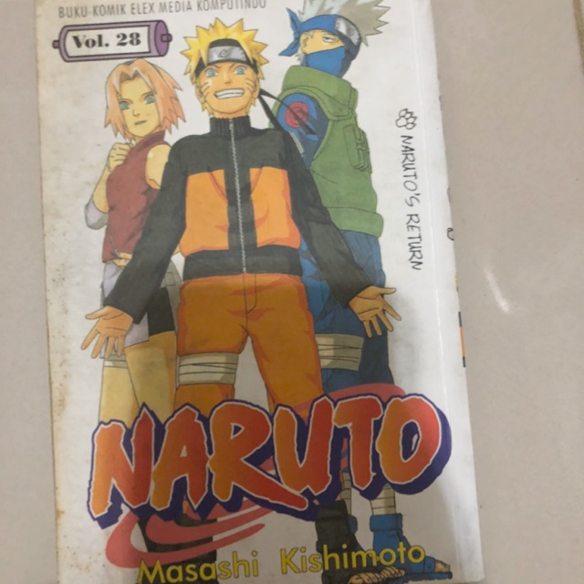 Jual Buku Komik Preloved NARUTO series 28 oleh Masashi Kishimoto ...