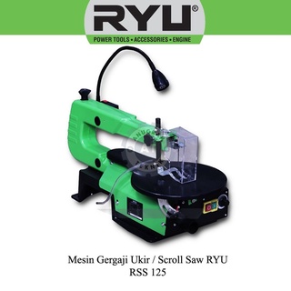 Jual RYU Mesin Scroll Saw RSS 125 / Mesin Gergaji Ukir Kayu Meja ...